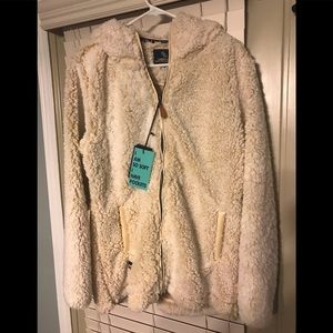 Simply Southern | Jackets & Coats | Nwt Simply Southern Sherpa Coat Tan ...